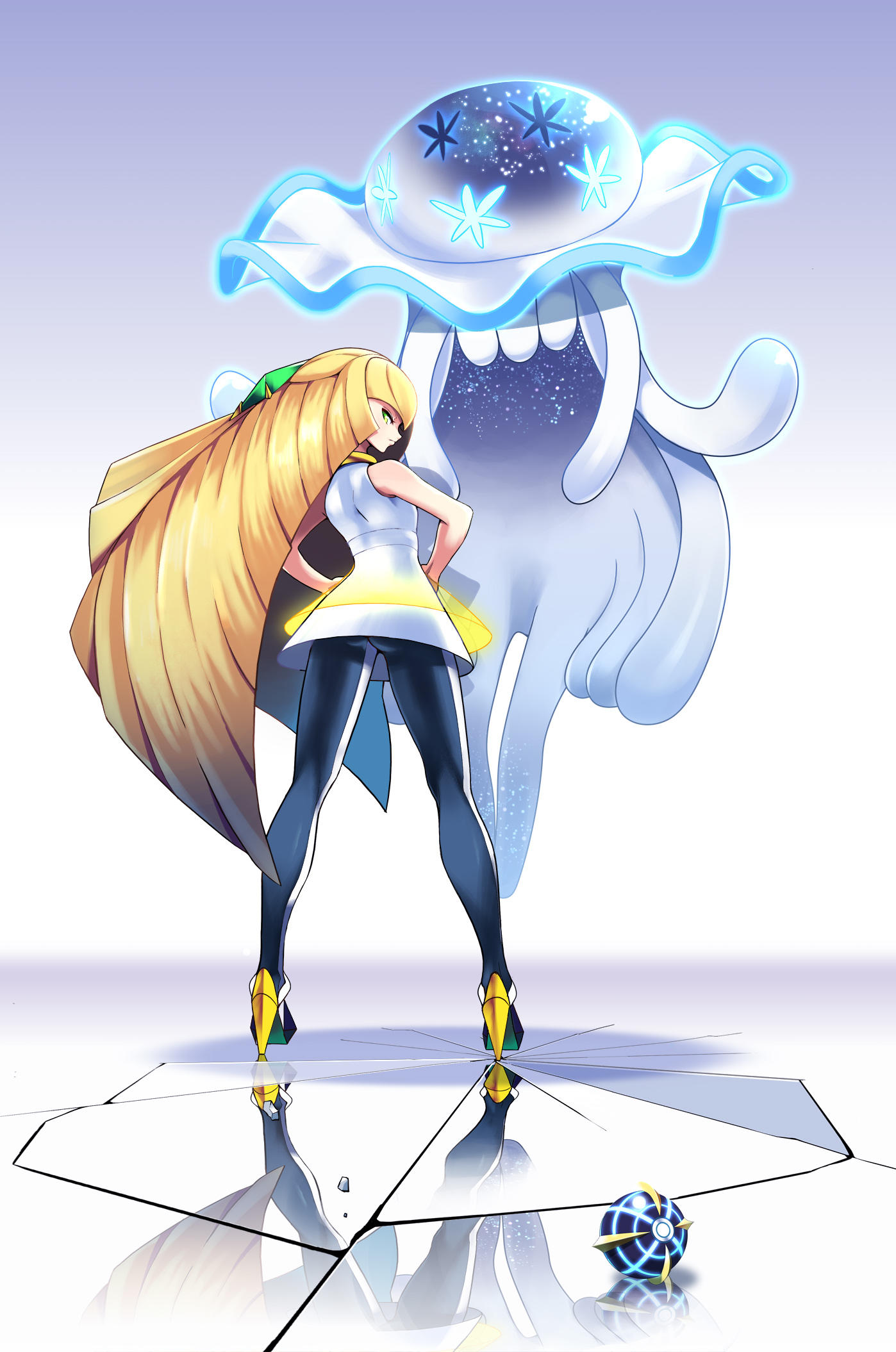 Lusamine and Nihilego | Pokémon Sun and Moon | Know Your Meme