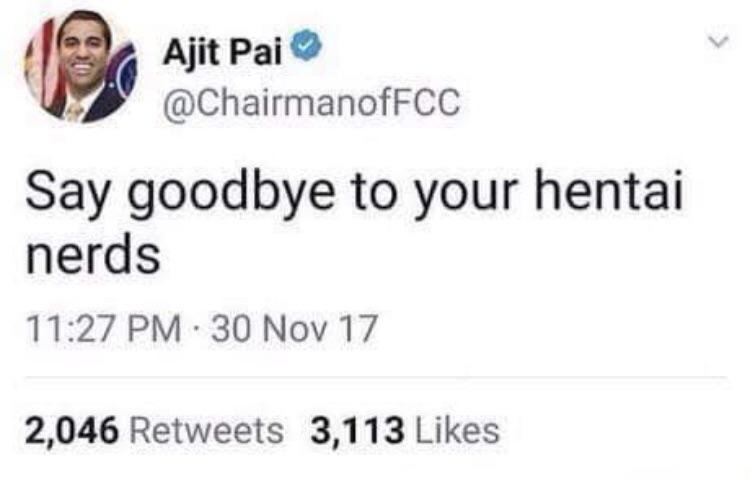 WTF i love ajit pai now | Ajit Pai | Know Your Meme