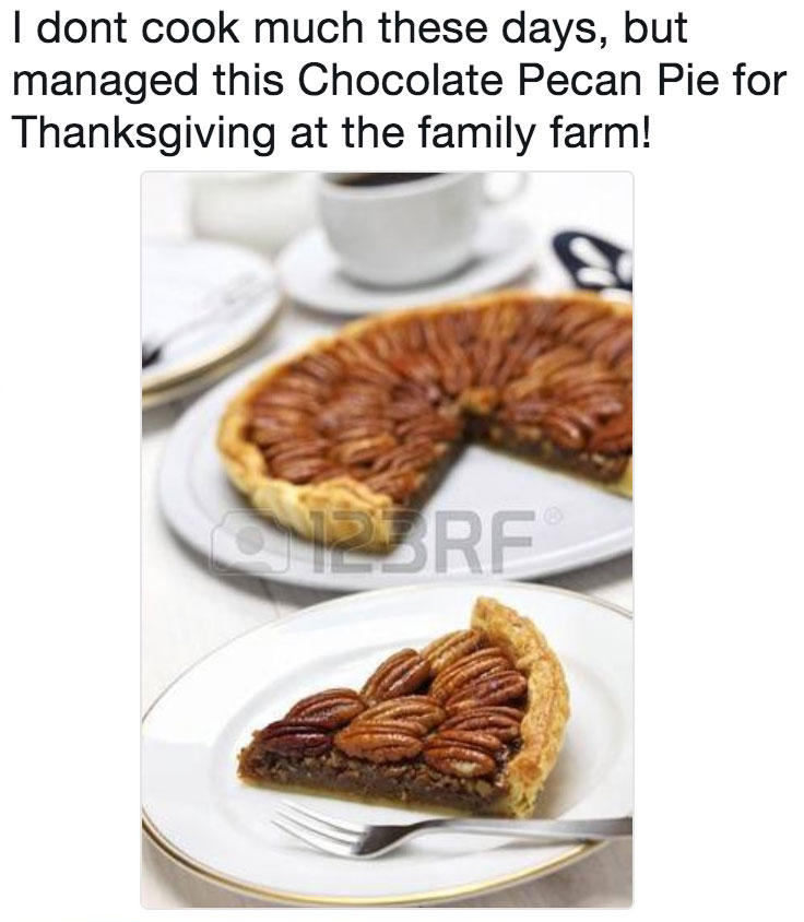 I dont cook much these days, but managed this Chocolate Pecan Pie for ...