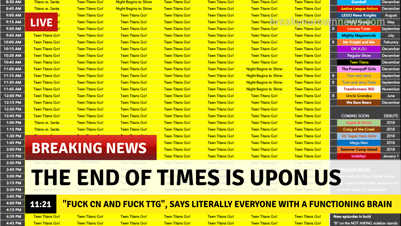 Please let it be over soon | Cartoon Network | Know Your Meme