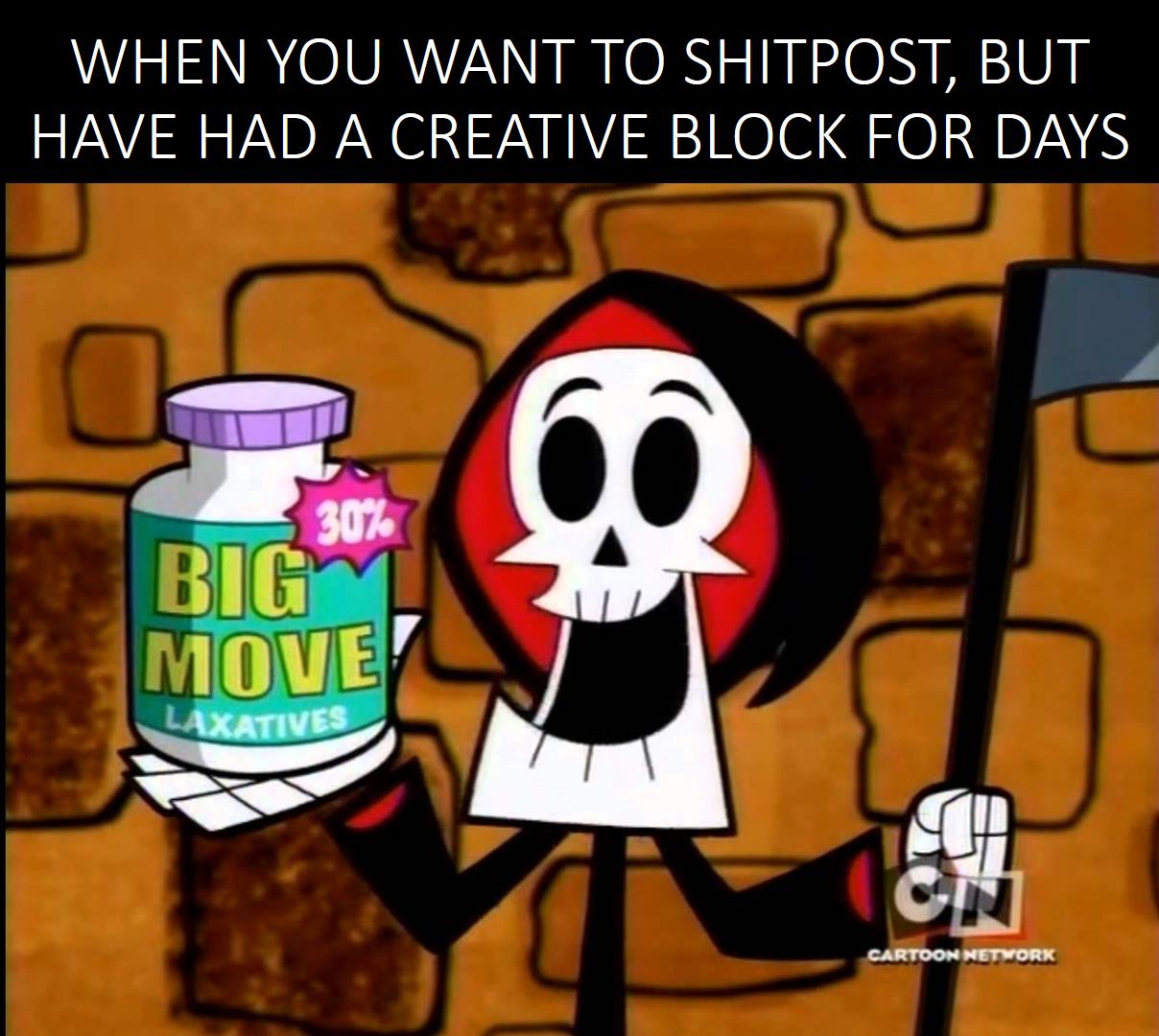 Shitposter's Block | The Grim Adventures of Billy and Mandy | Know Your ...