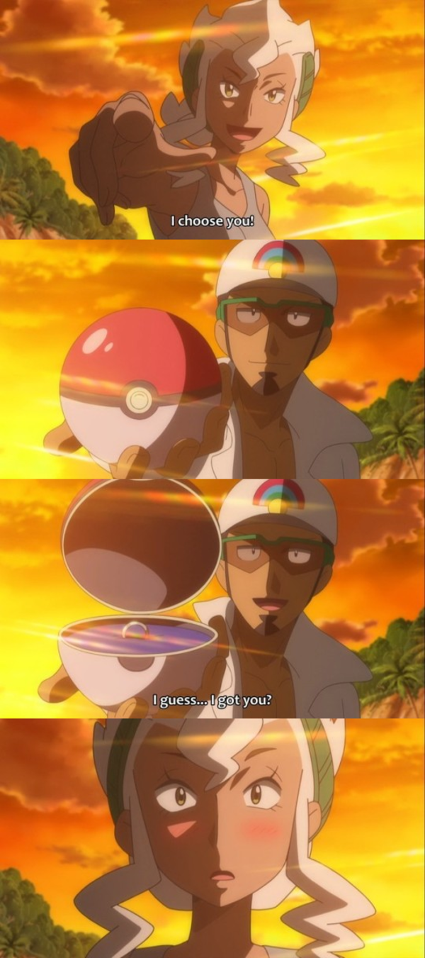 Kukui Proposes To Burnet Pokémon Sun And Moon Know Your Meme