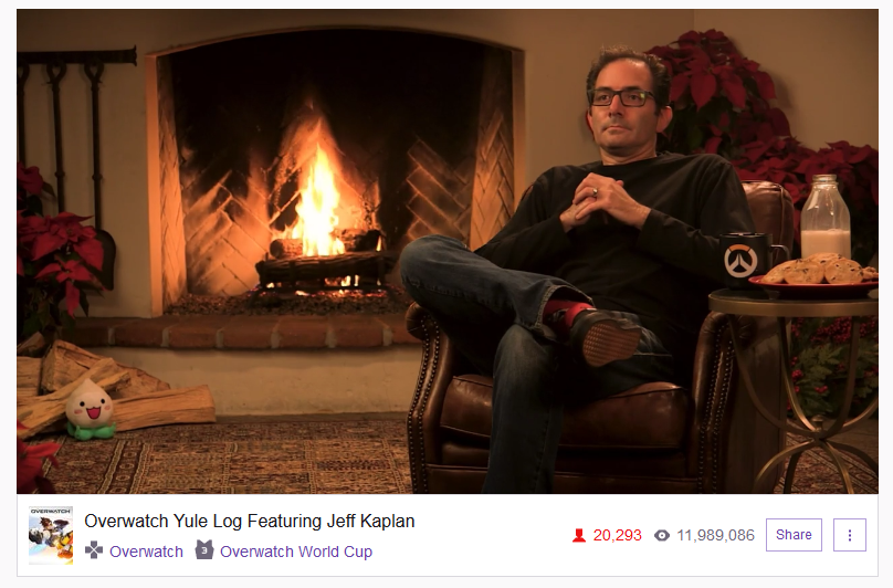 Papa Jeff Yule Log | Overwatch | Know Your Meme