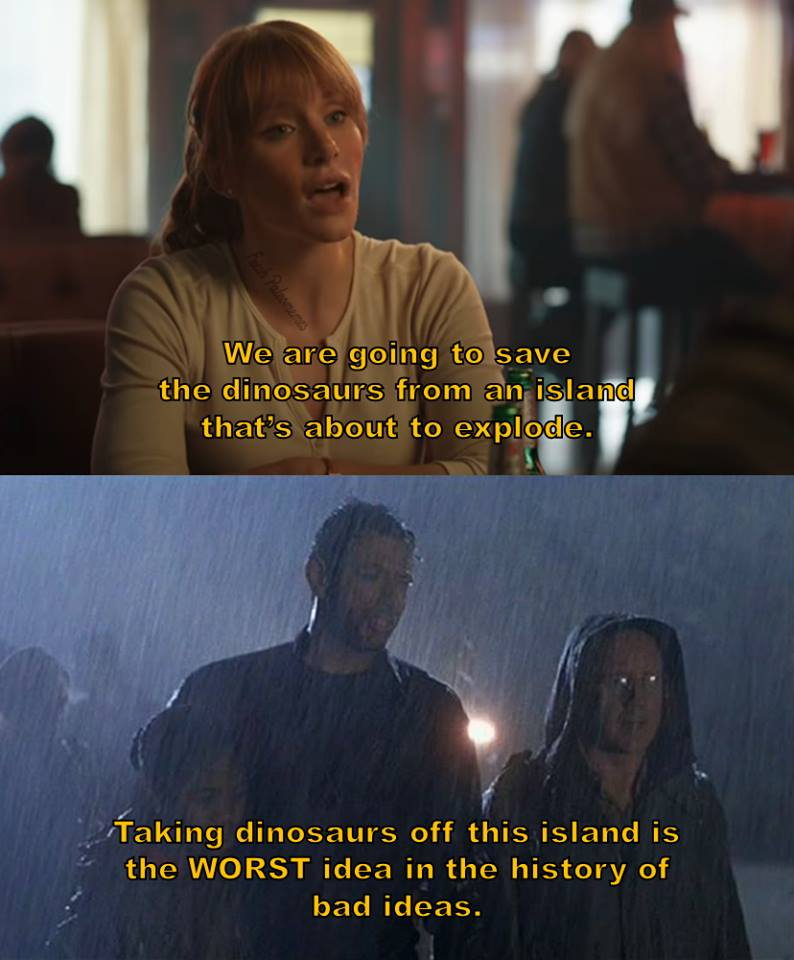 The Lost World vs Fallen Kingdom | Jurassic Park | Know Your Meme