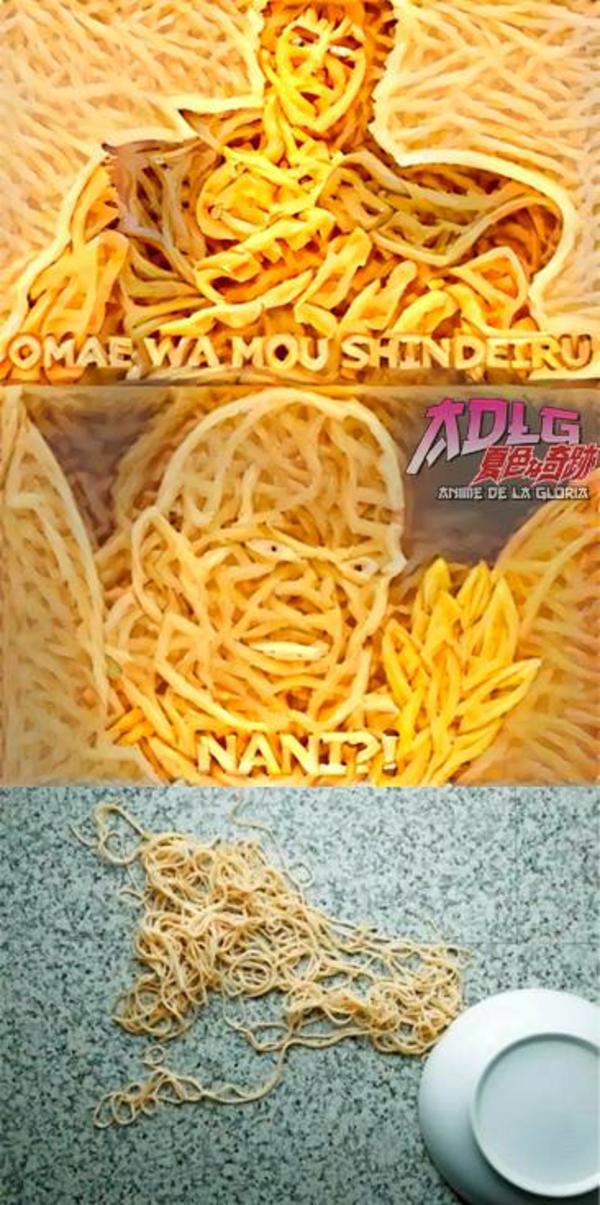 Omae wa mou shindeiru Spaguethi | "You Are Already Dead" / "Omae Wa Mou ...