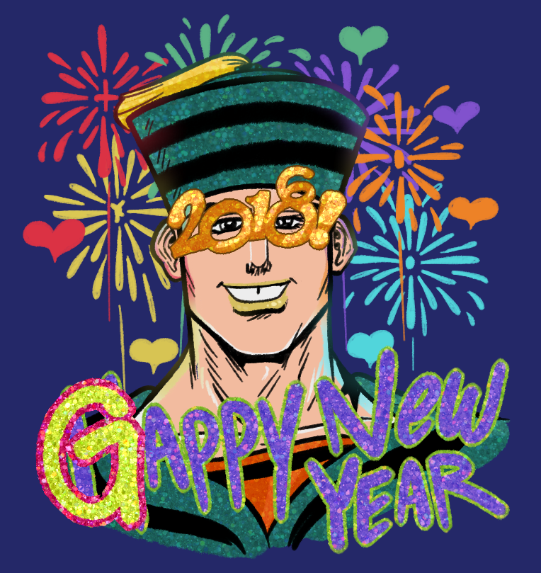 Gappy New Year! | JoJo's Bizarre Adventure | Know Your Meme