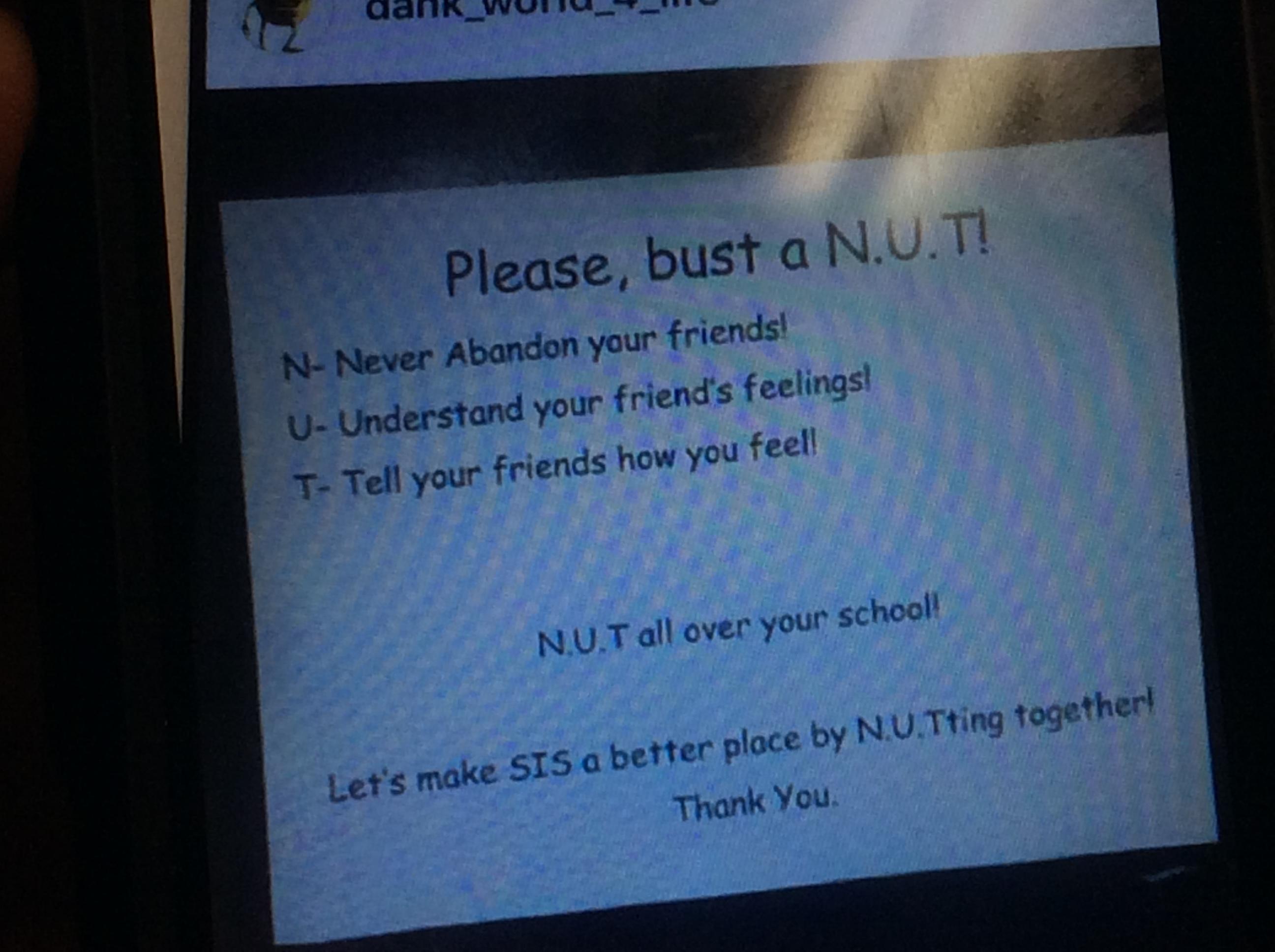 School promotional poster | Hex Nut | Know Your Meme