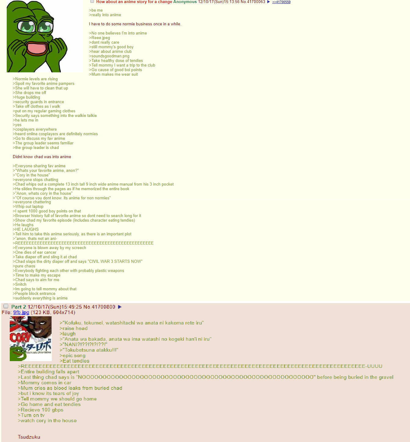 Anime tendies | Tendies Stories | Know Your Meme