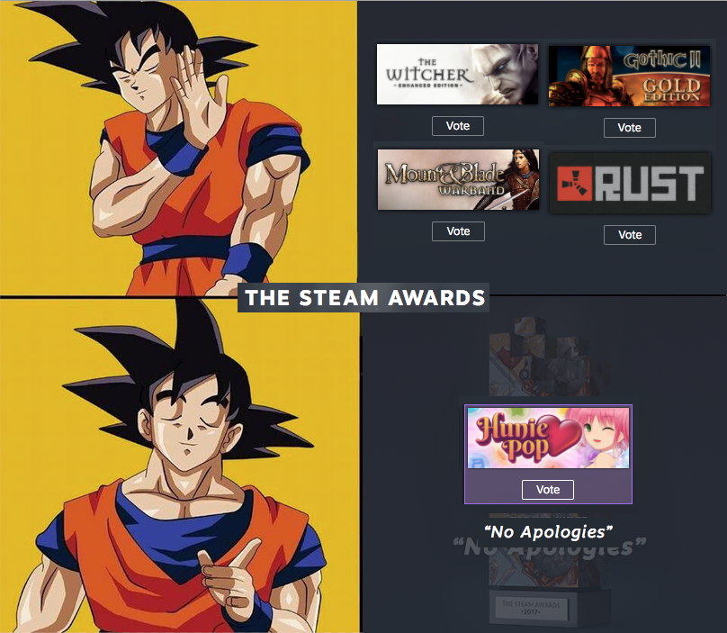 The awards | Steam | Know Your Meme
