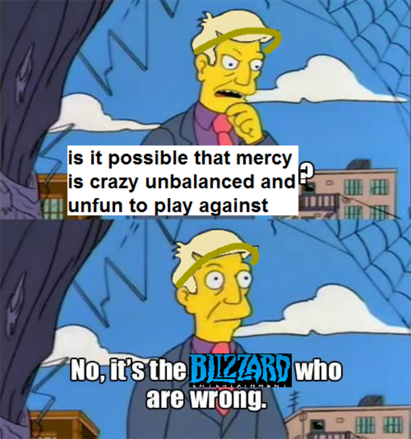 Mercy Mains in a nutshell | Overwatch | Know Your Meme