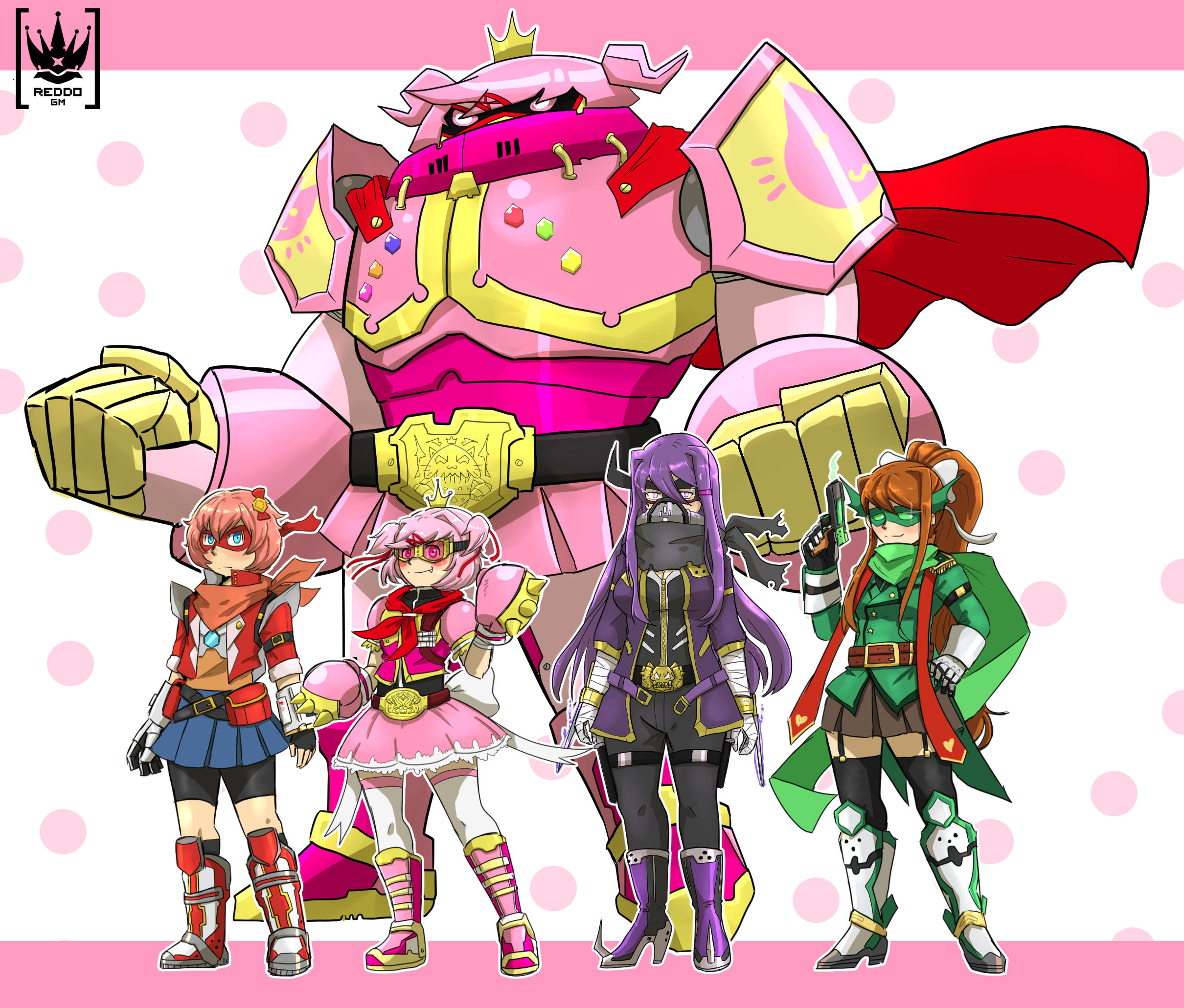 "Doki Doki Superhero Club" - by ReddoDemon. | Doki Doki Literature Club ...