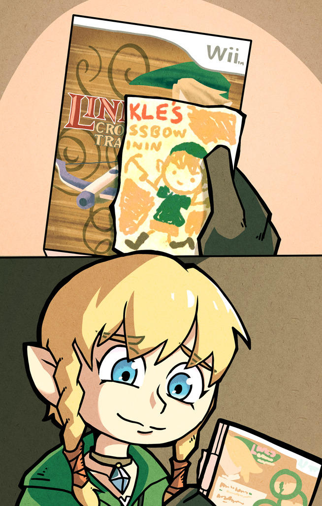 Linkle's Crossbow Training | Hyrule Warriors | Know Your Meme