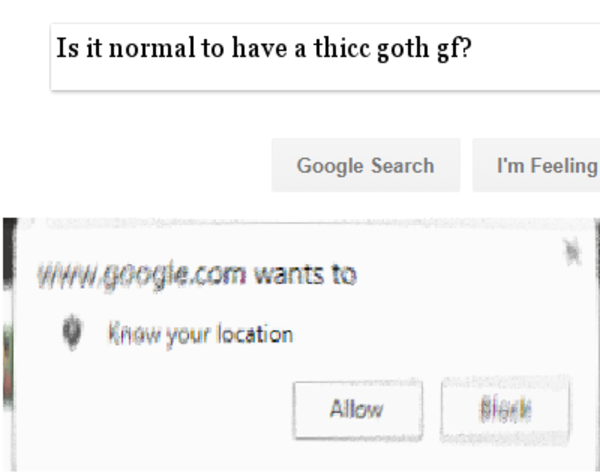 Is this normal? | Goth GF | Know Your Meme