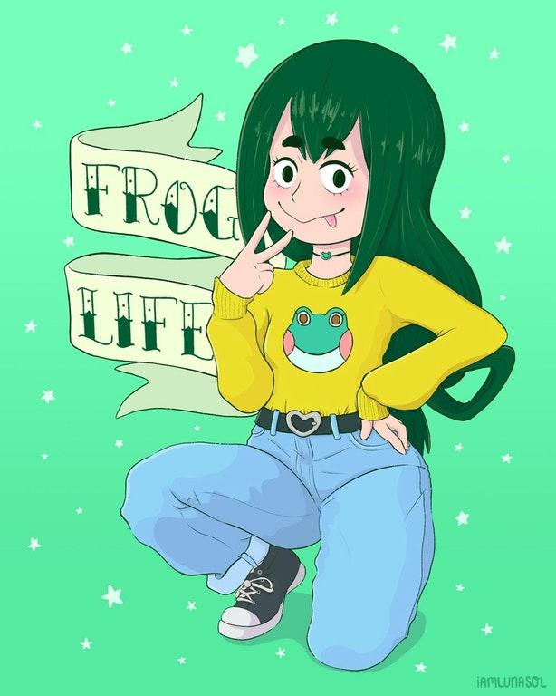 Frog Life | My Hero Academia | Know Your Meme