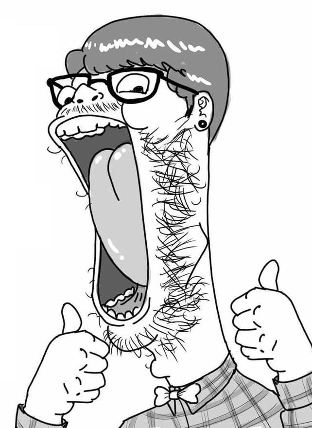 Nu-male smile | Soy Boy Face / Soyjak | Know Your Meme