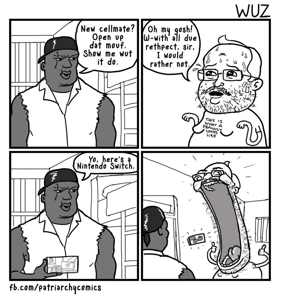 here's a Nintendo Switch | Soy Boy Face / Soyjak | Know Your Meme