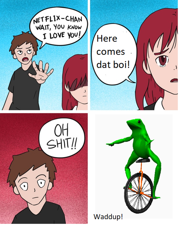 Punchline is where? | Dat Boi | Know Your Meme