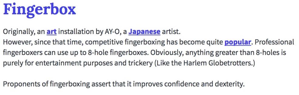 Fingerbox | Finger Boxes | Know Your Meme