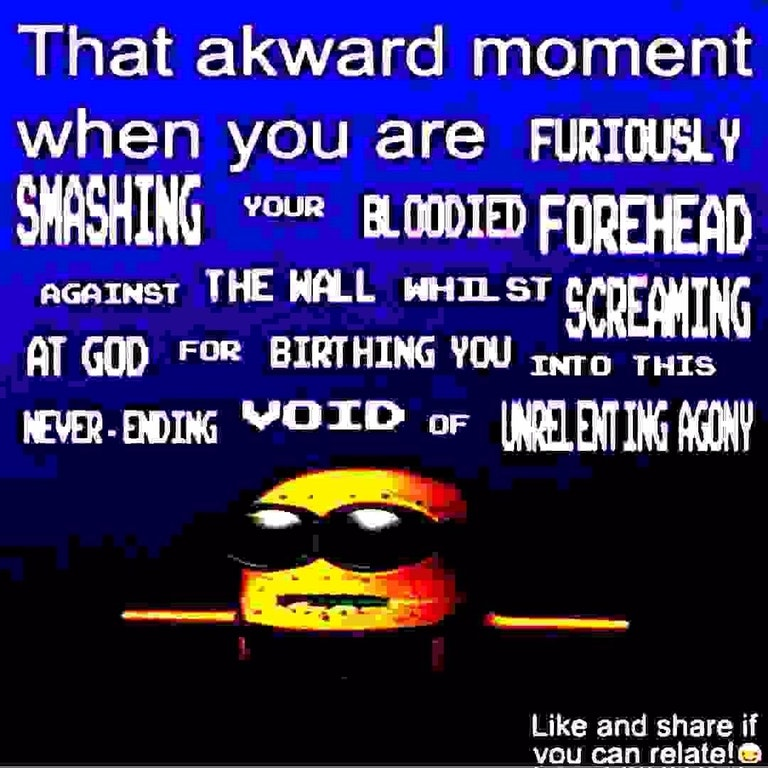 Existential dread and rage against the heavens | Reaction Images | Know ...