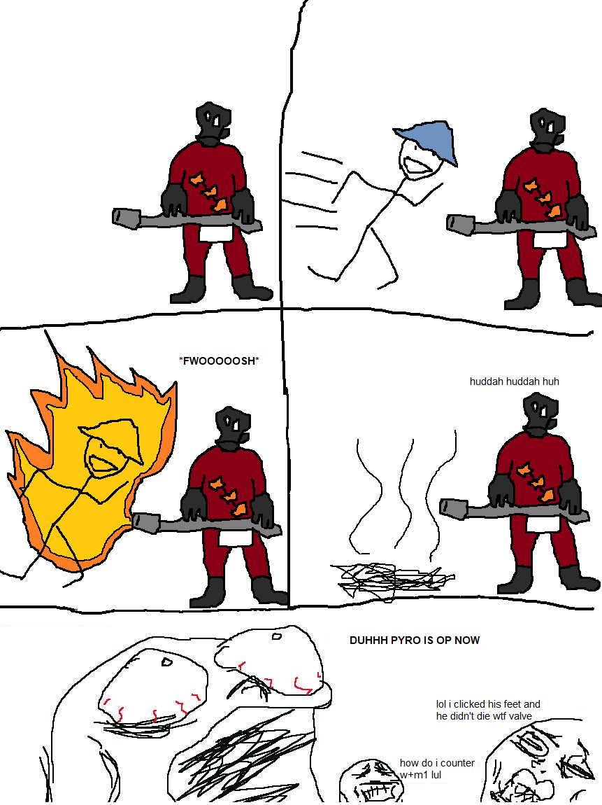 “Pyro is OP now” | Team Fortress 2 | Know Your Meme