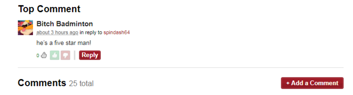 Toppest Comment | Know Your Meme | Know Your Meme