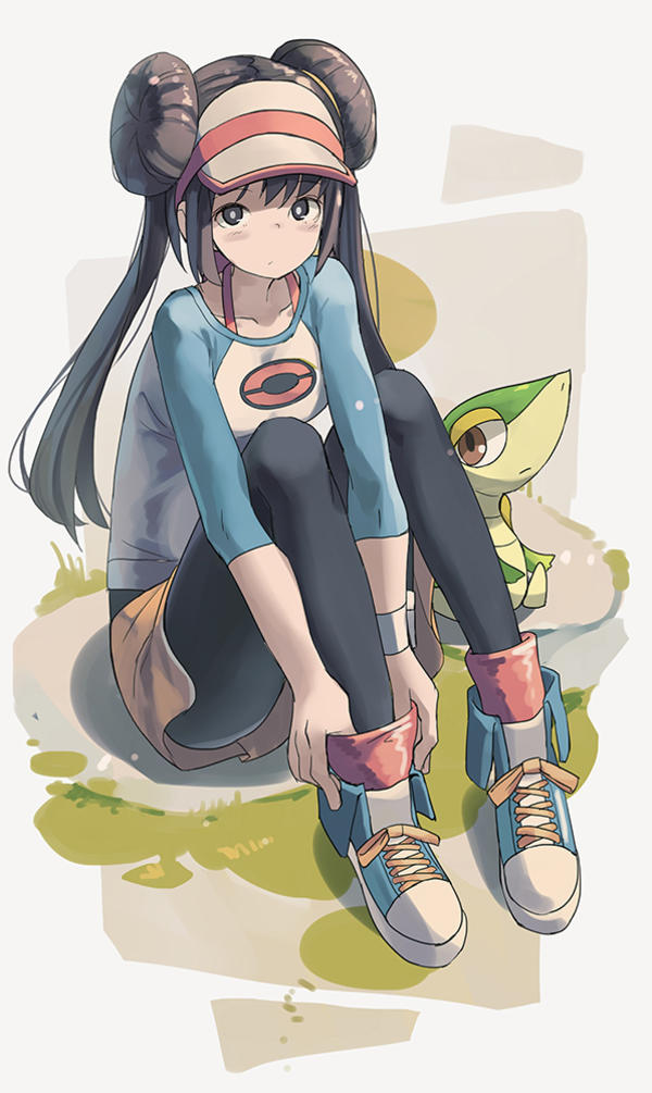 Trainer Rosa Getting Ready | Pokémon | Know Your Meme