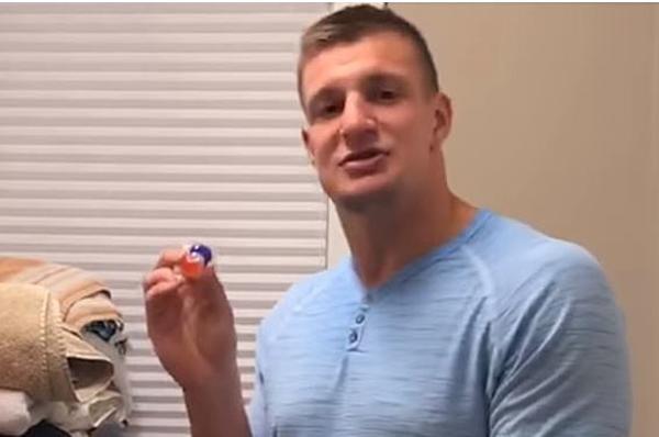 Gronk Holding a Tide POD | Gronked | Know Your Meme