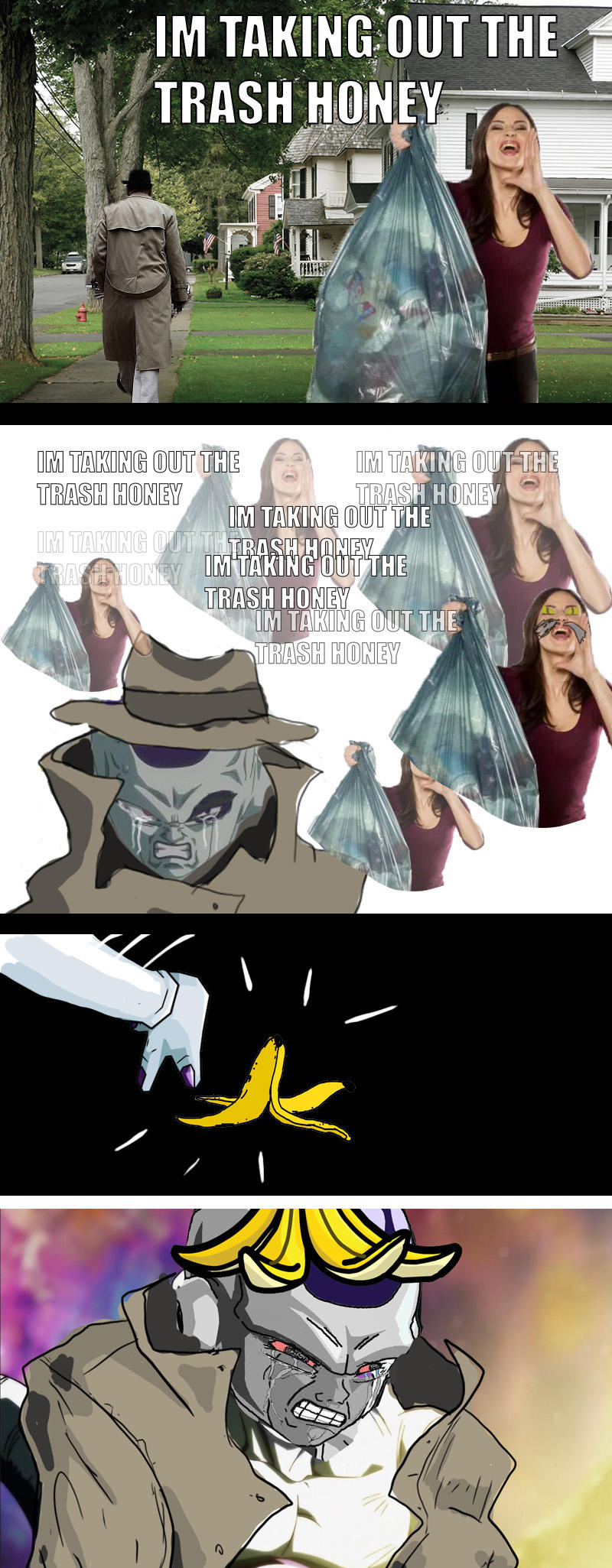 Trash belongs in the trash bin | Dragon Ball | Know Your Meme