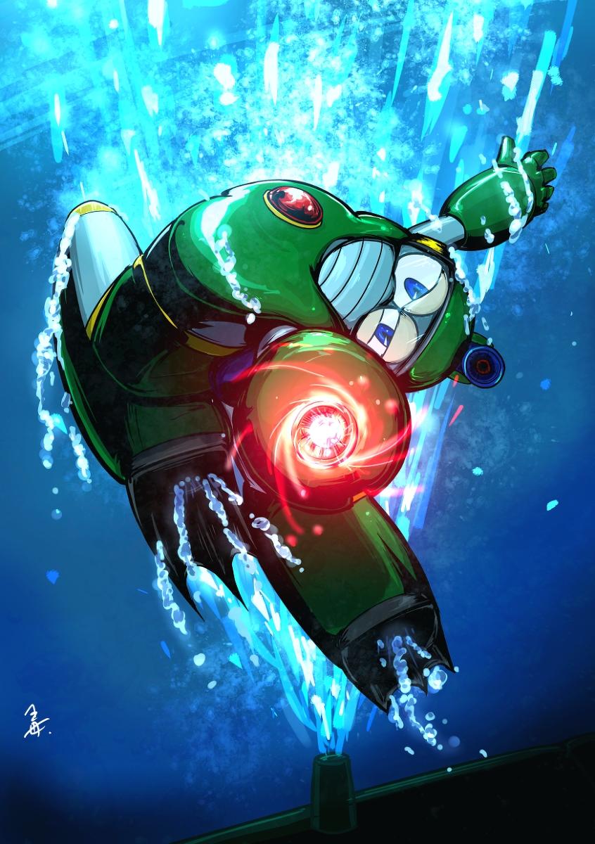 Bubble Man by 毒蛇 | Mega Man / Rockman | Know Your Meme