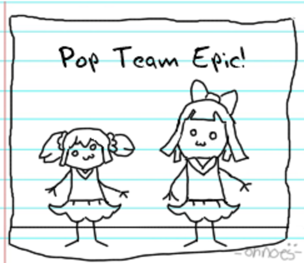Pop Teen Girl Epic Squad | Pop Team Epic | Know Your Meme