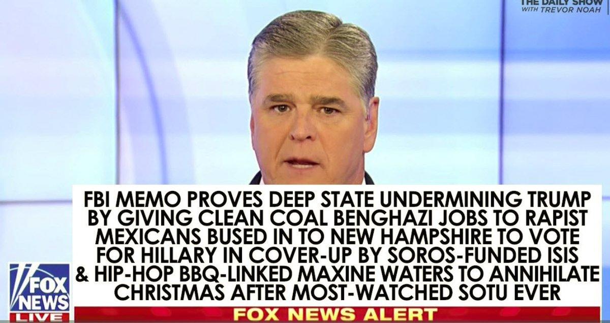 Sean Hannity in a nutshell | #ReleaseTheMemo | Know Your Meme