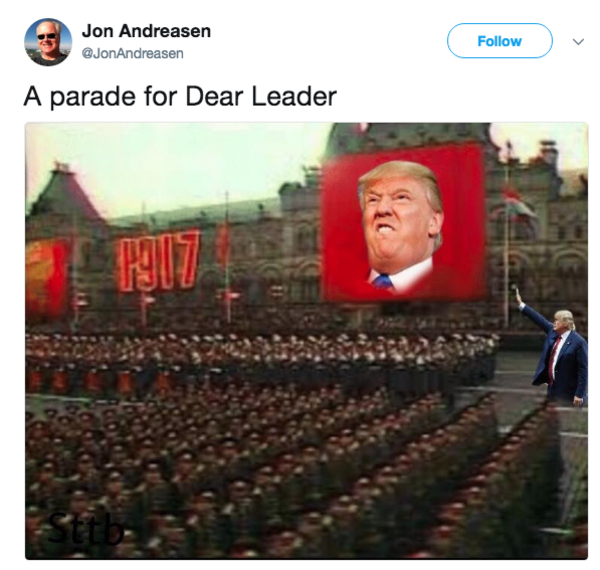 Dear Leader | Trump's Military Parade | Know Your Meme