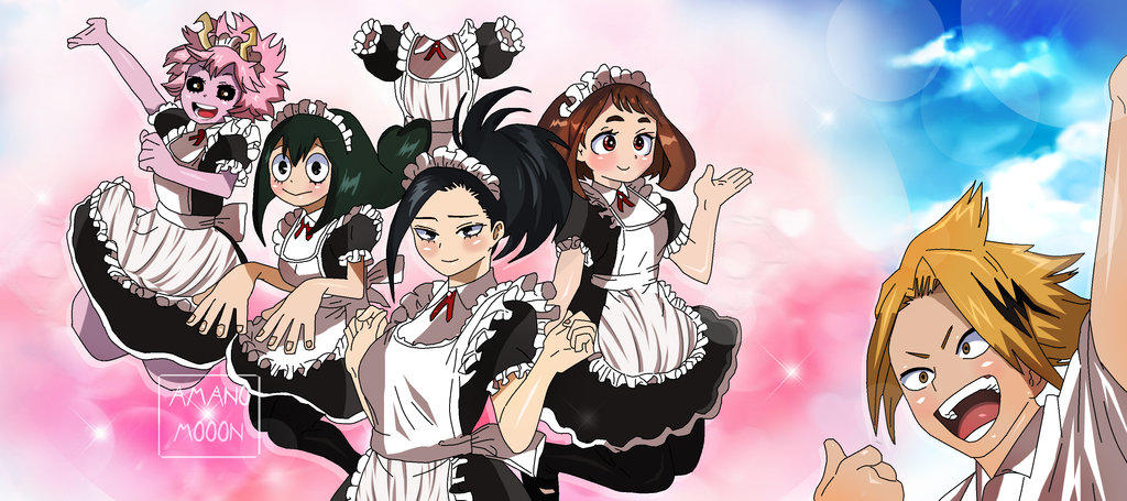 Denki Suggests a Maid Café | My Hero Academia | Know Your Meme