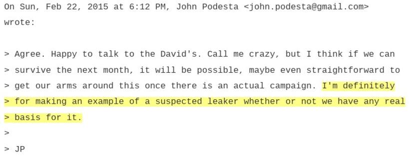 John Podesta email, "make an example" WHO KILLED SETH RICH? | Know Your ...