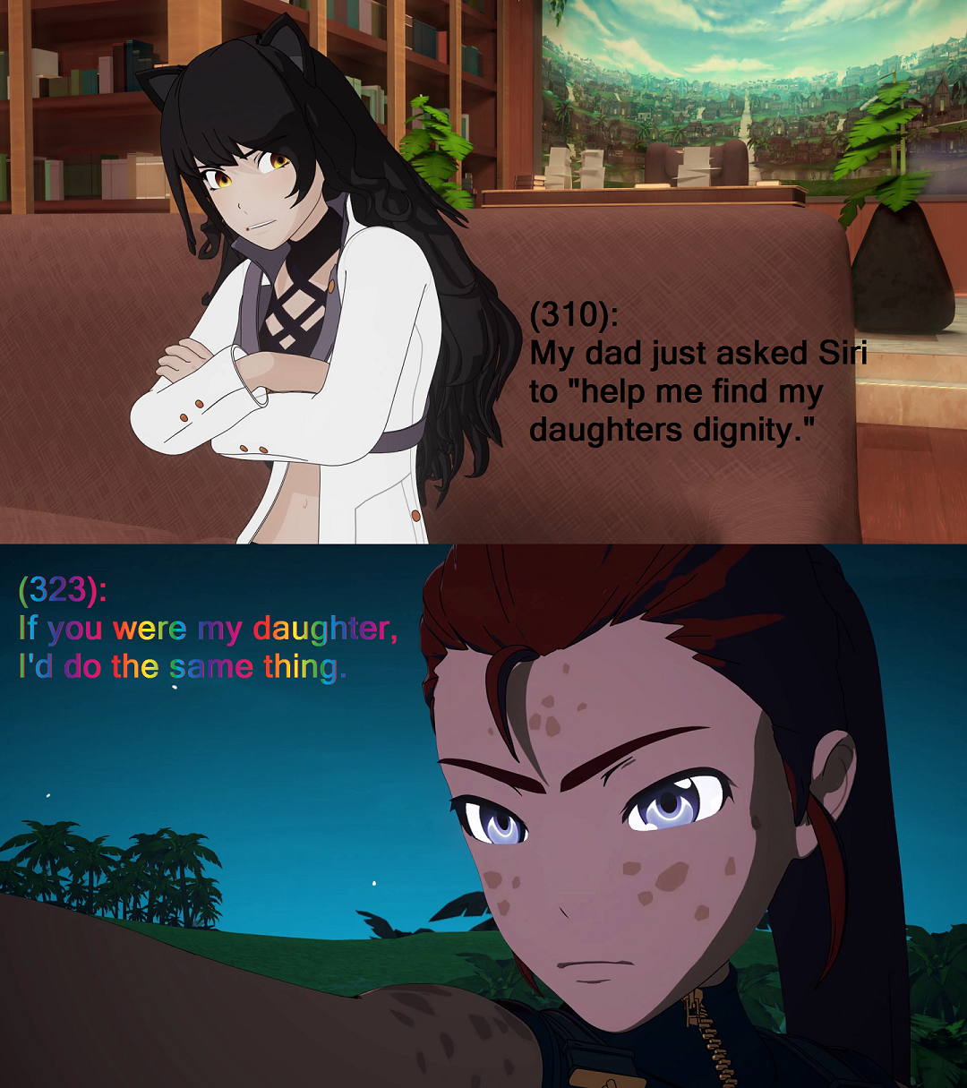Damn, Ilia... | RWBY | Know Your Meme