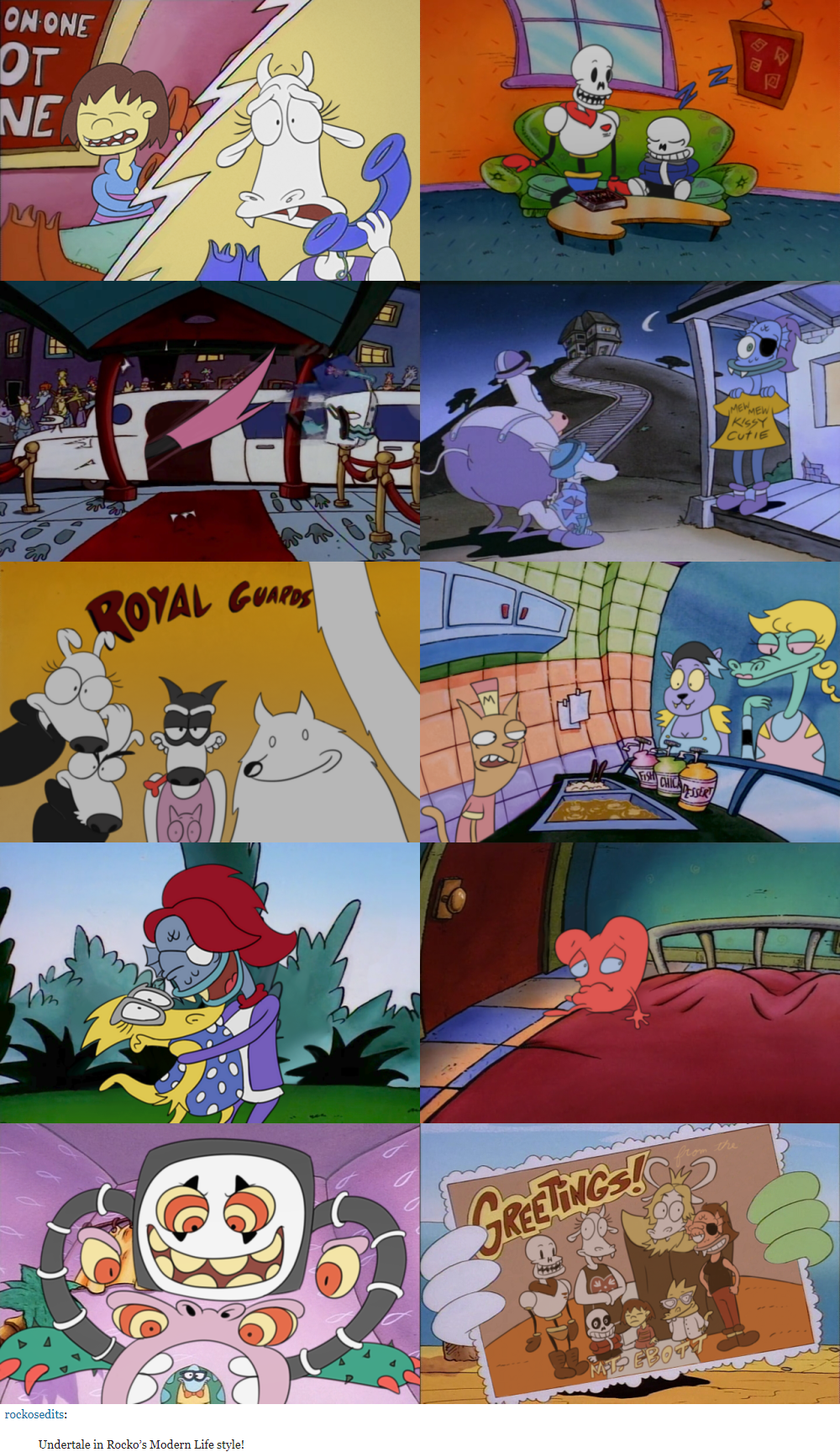 "Undertale in Rocko’s Modern Life style!" - by ROCKO'S EDITS ...