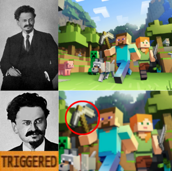 Triggered Trotsky | Triggered Comics | Know Your Meme