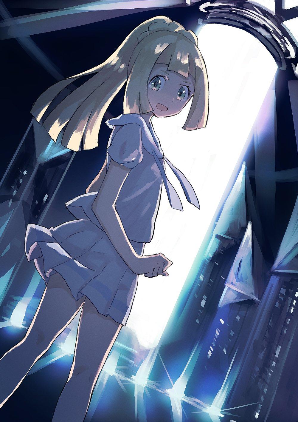 Lillie in Ultra Megalopolis | Pokémon Sun and Moon | Know Your Meme