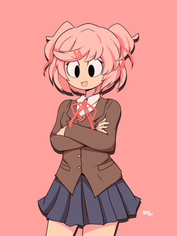 Cute Little Fang | Doki Doki Literature Club | Know Your Meme