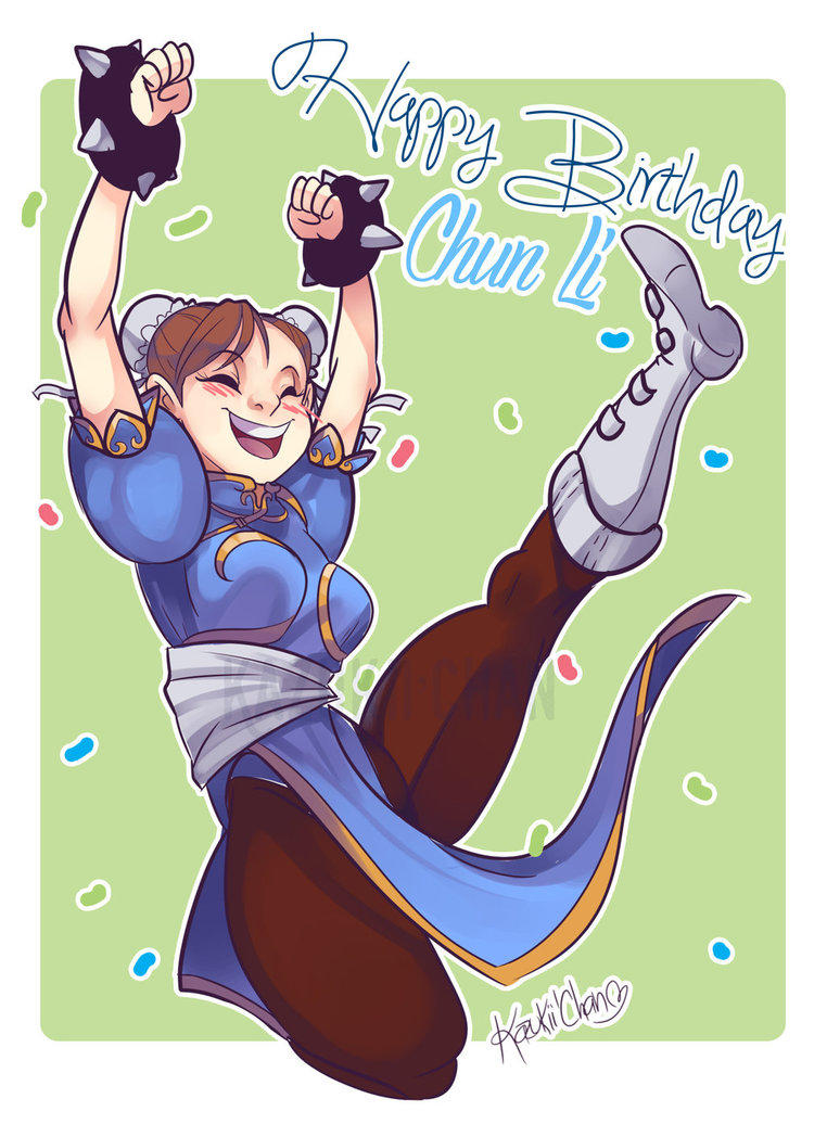 March 1st: Happy Birthday Chun-Li | Street Fighter | Know Your Meme
