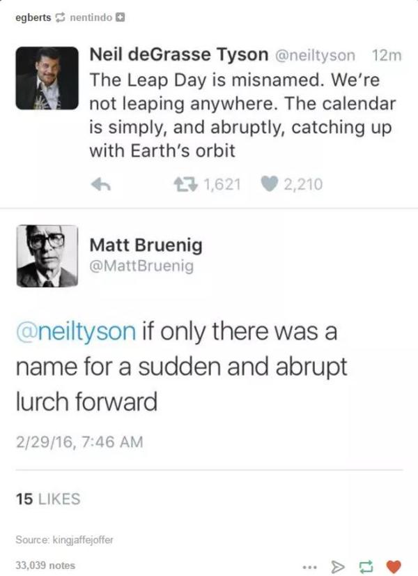 Leap Day Misnamed Neil DeGrasse Tyson Know Your Meme Leap Day Misnamed Neil DeGrasse Tyson Know Your Meme