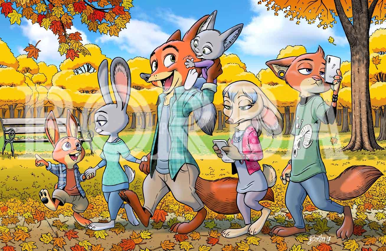 Strolling Through The Park | Zootopia | Know Your Meme