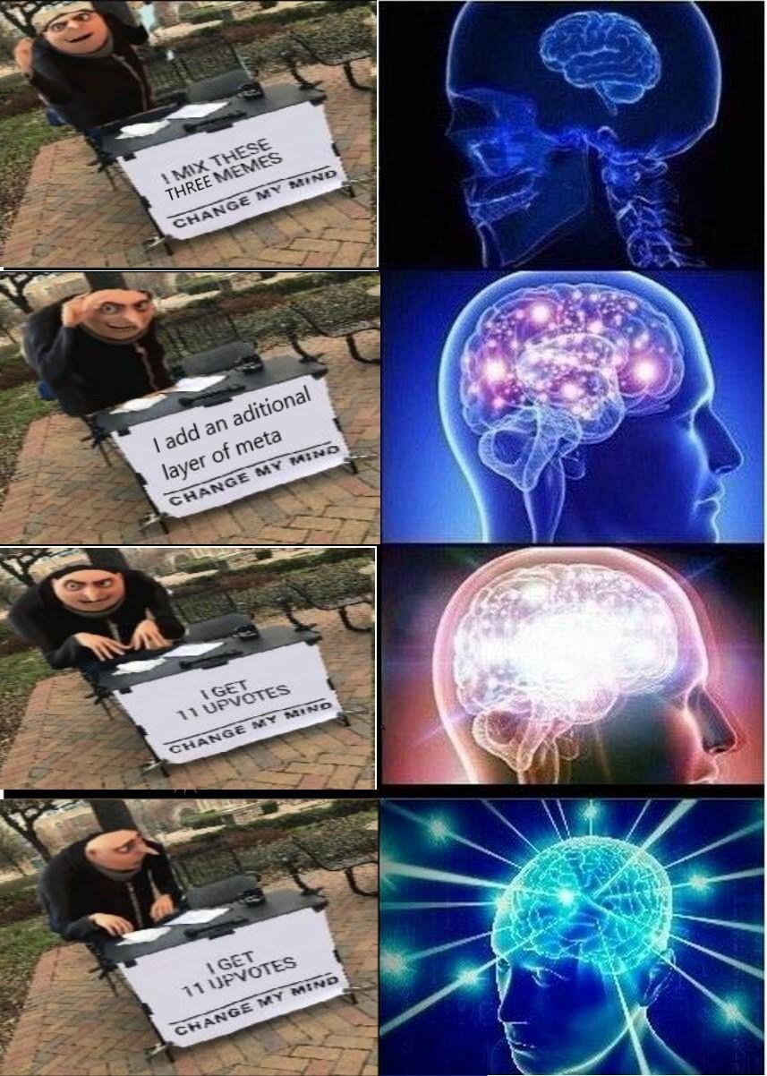 Expanding Brain / Steven Crowder's Campus Sign | Gru's Plan | Know Your ...