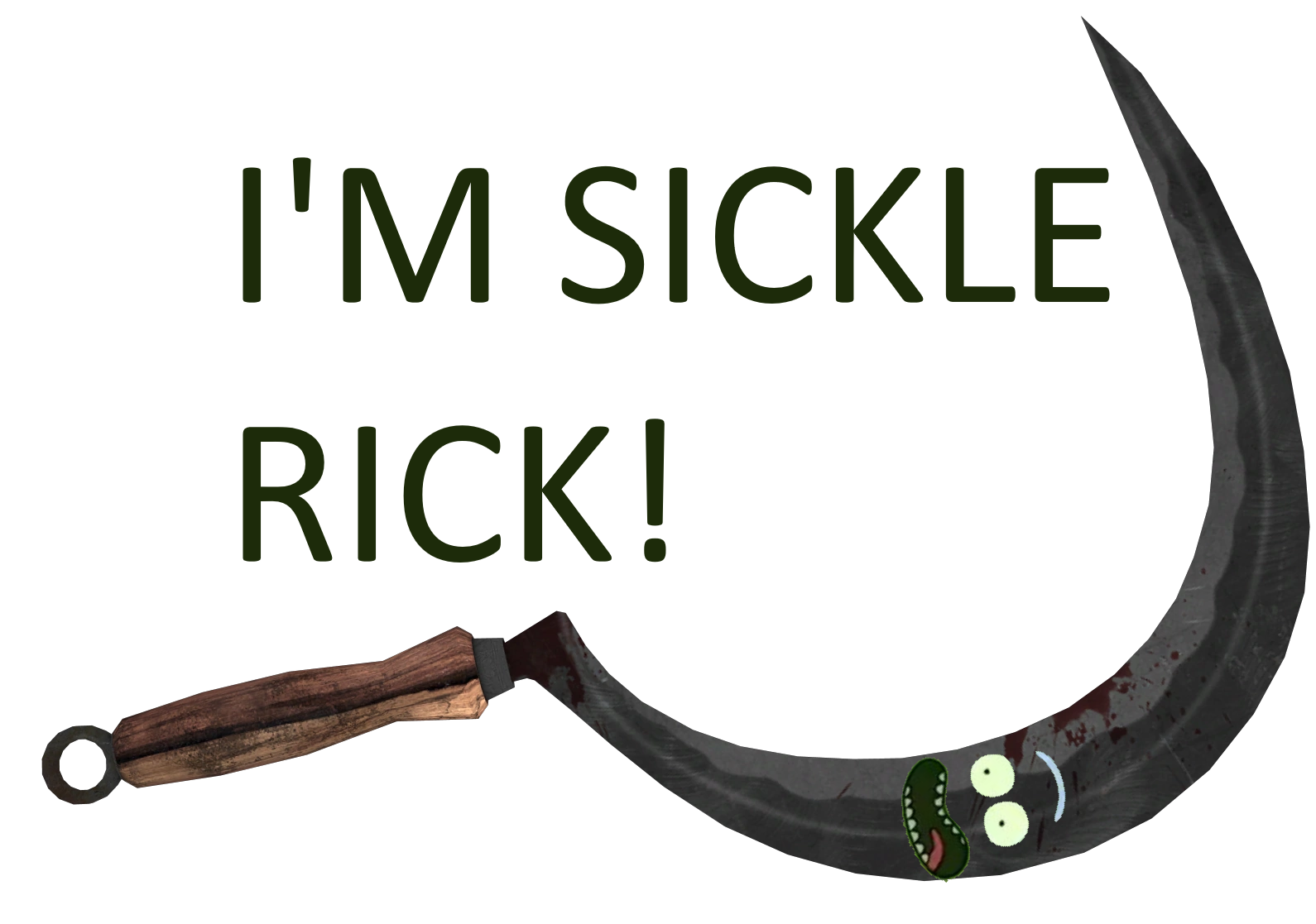 I'M SICKLE RICK! | Pickle Rick | Know Your Meme