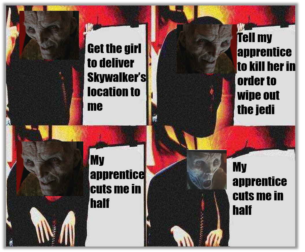 Snoke's Master Plan | Gru's Plan | Know Your Meme