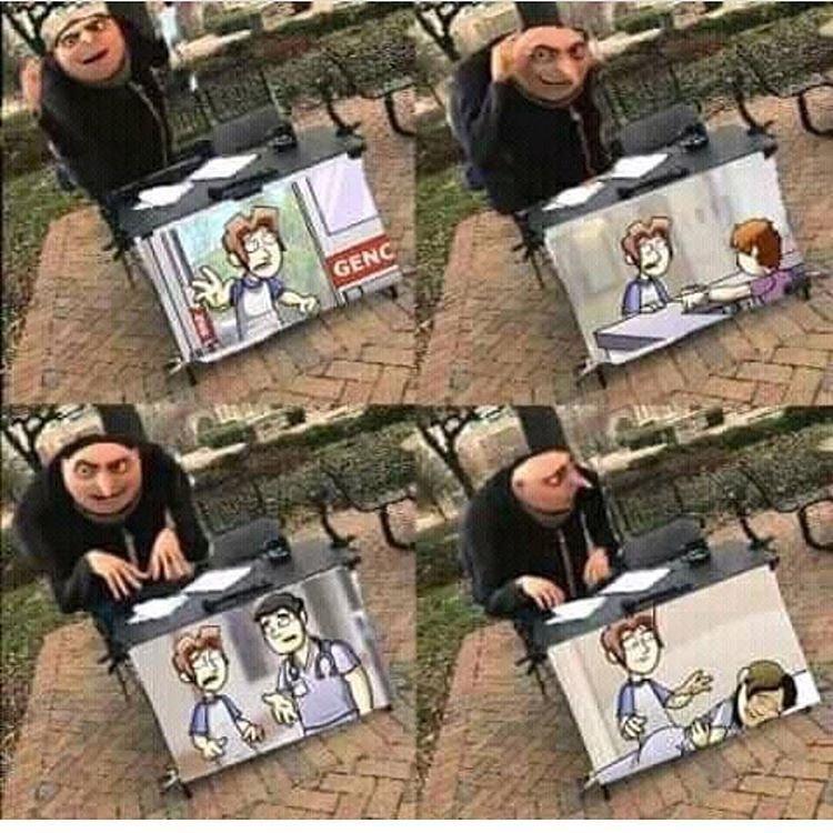 Cursed image | Gru's Plan | Know Your Meme