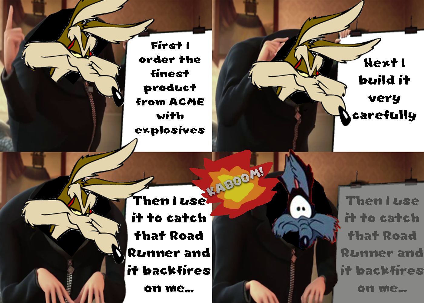 He only buys the FINEST ACME products! | Gru's Plan | Know Your Meme