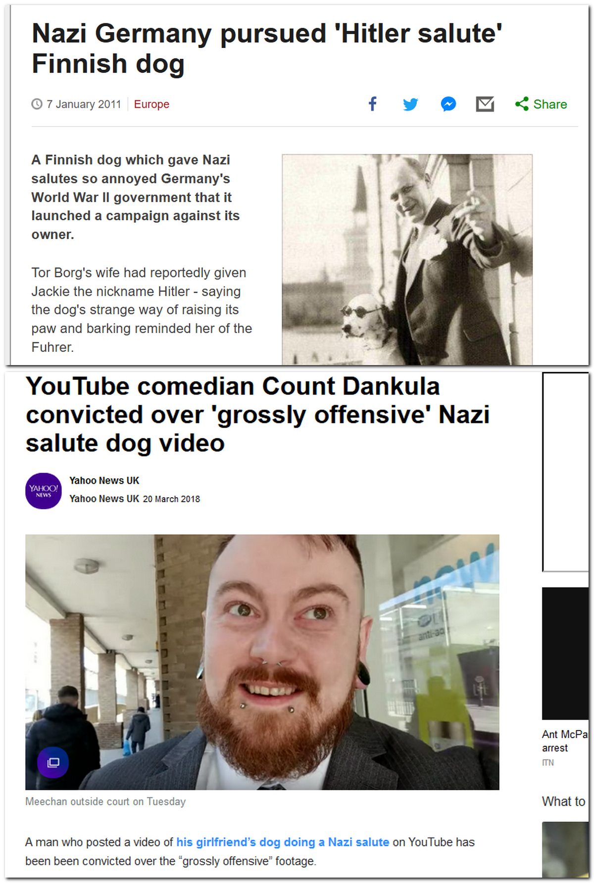Hitler is proud of Britain today. | Count Dankula's Hate Speech Trial ...