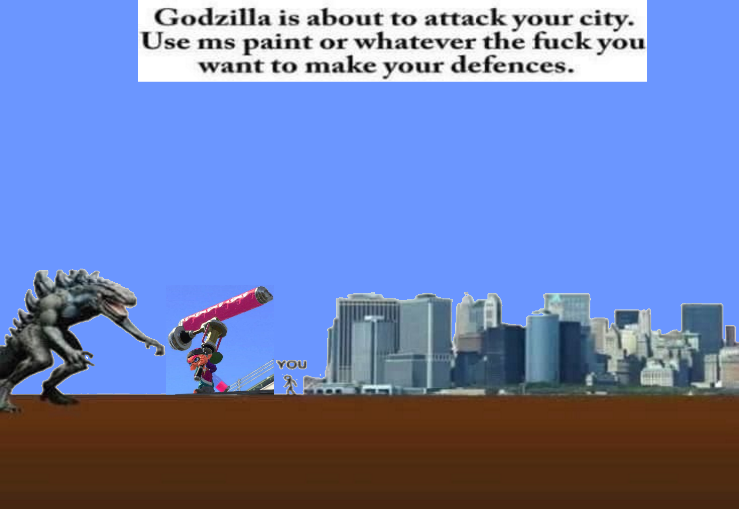 me, a Splatoon fanatic | Godzilla Is About to Attack Your City | Know ...