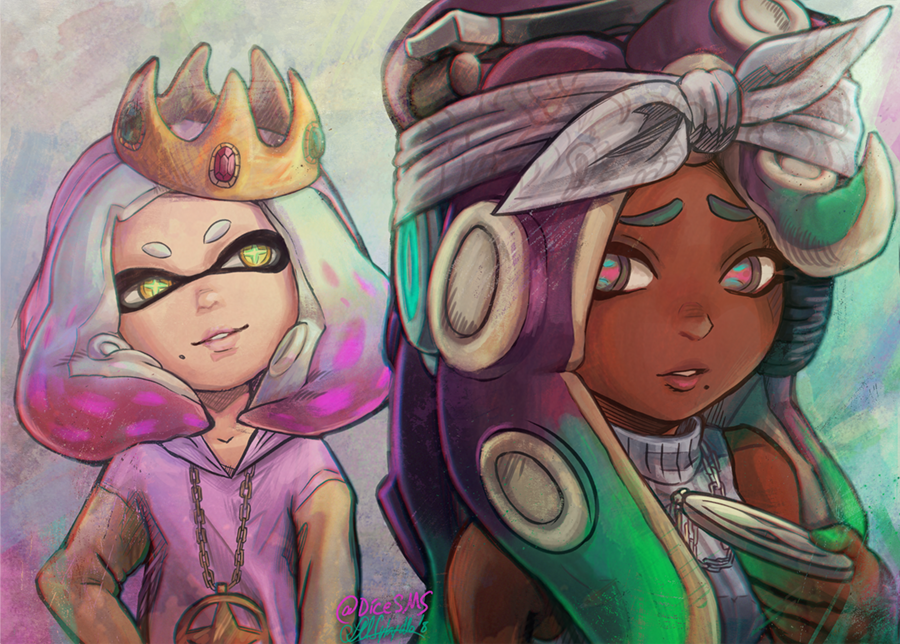 Pearl and Marina | Splatoon | Know Your Meme